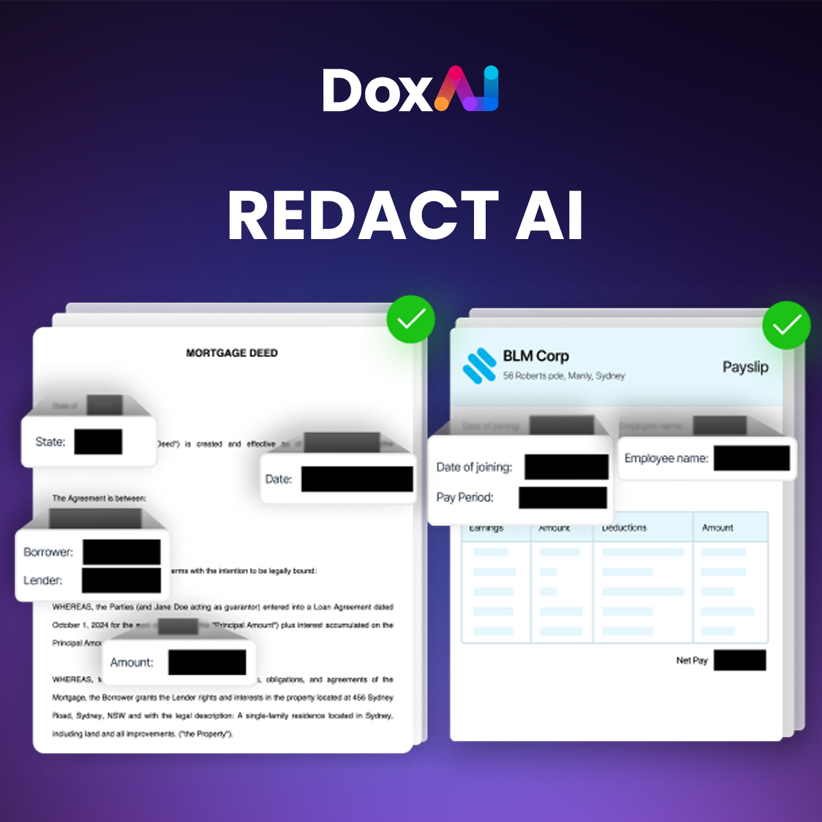 AI Redaction Tool – Securely Redact PDFs & Files Easily